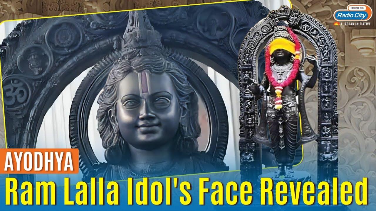 Ayodhya Ram Mandir Ram Lallas Face Revealed Temple Opening
