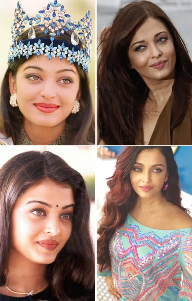 Aishwarya Rai Plastic Surgery Nose Job Before And After Pictures