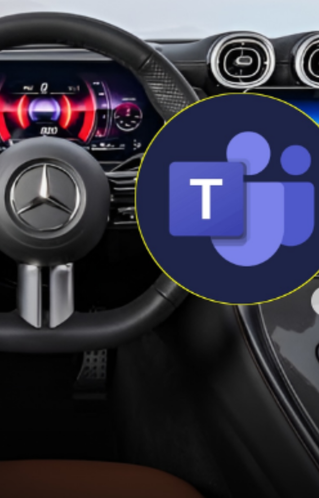 Mercedes Adds Microsoft Teams in Cars