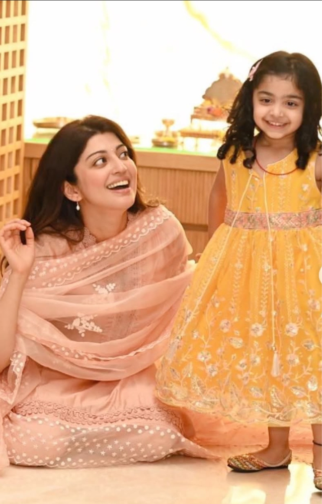 Pranitha Subhash Family